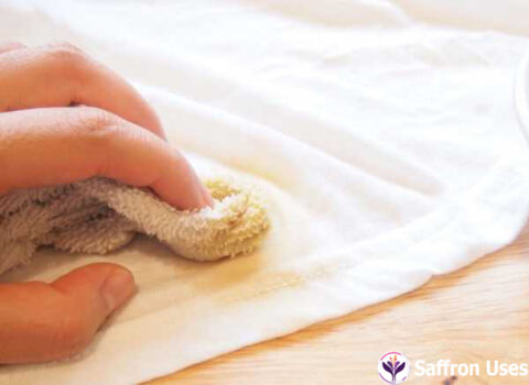 Do you need to remove saffron stains ? - Saffron Uses